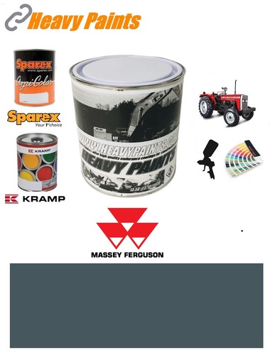 Massey Ferguson Grey Paint High Endurance Enamel Paint 1 Litre Tin ...