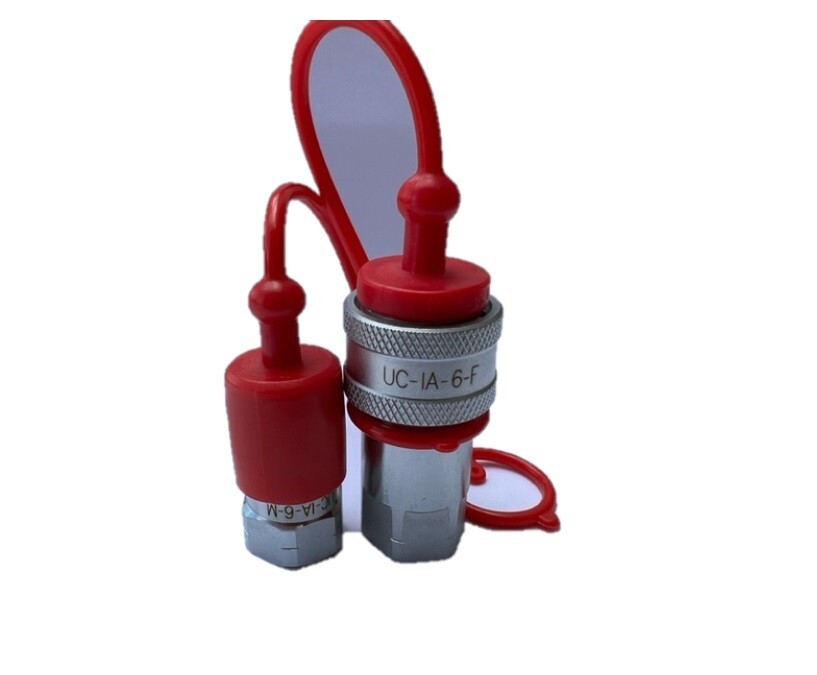 3/8 Hydraulic Quick Coupler /Coupling Dust Cap for ISO A - 7241 Series ...