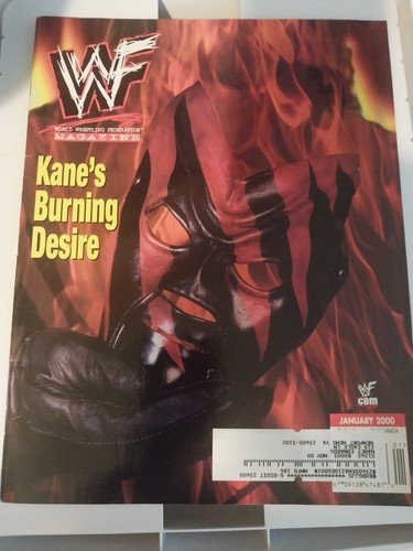 WWF MAGAZINE JANUARY 2000 KANE WRESTLING SPORTS WWE WCW ECW | eBay