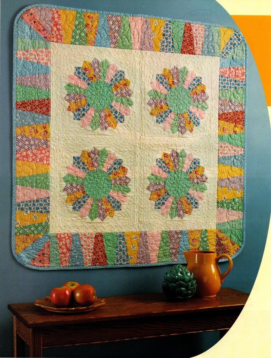 Modern Dresden Plate Quilt Pattern Dresden Plate Variation Quilt,
