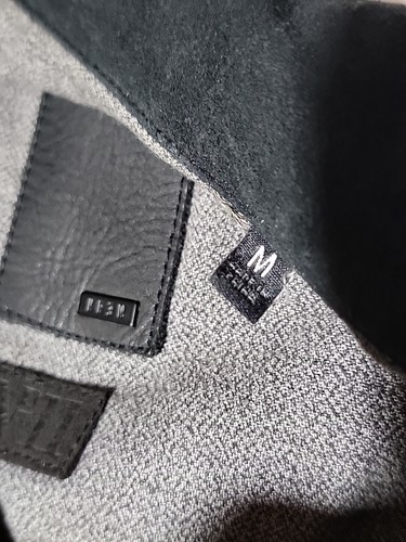 KREW #11 Black Pockets Full Zip & Snaps Size M Men's Jacket #W6 | eBay