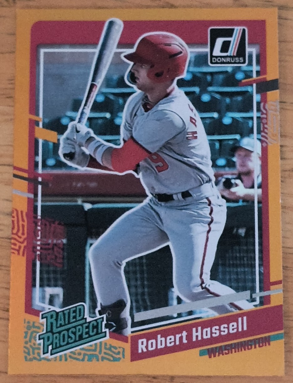 2023 Panini Donruss - Rated Prospect Robert Hassell #82 Holo Orange (RC) for sale online | eBay