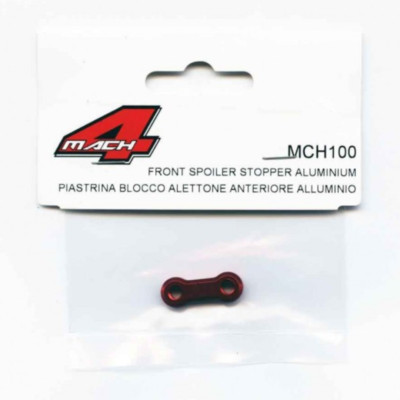 MACH4 MCH100 Aluminum Front Spoiler Stopper F1 RC Car Part Racing Wing ...