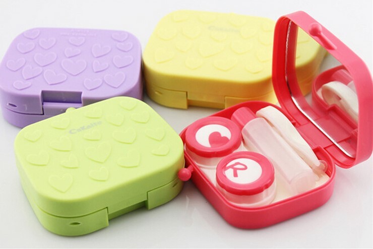 Fashionable Mini Contact Lens Travel Kit Case Storage Holders | eBay UK