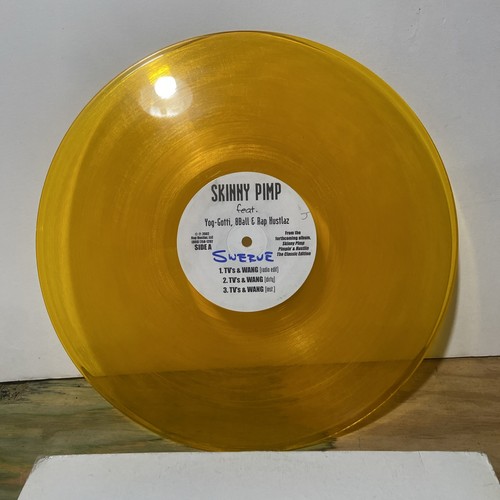 RARE MEMPHIS Rap Promo Orange Vinyl Record- Skinny Pimp/8 Ball- Free ...
