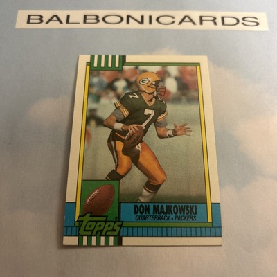 1990 Topps - #142 Don Majkowski Green Bay Packers NM+ Free Shipping! | eBay