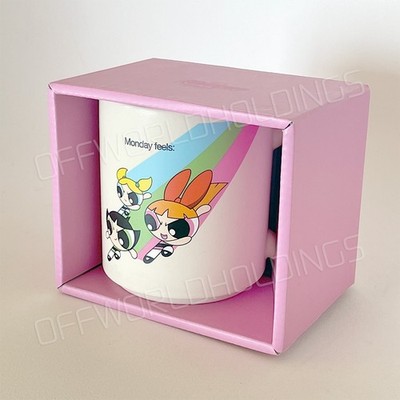 RARE Powerpuff Girls Monday Feels Boxed Daily Mug Cartoon Network 2023 ...