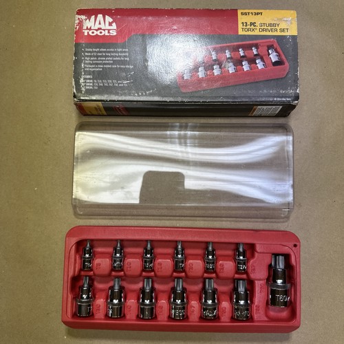 Mac Tools SST13PT 13-PC. Stubby Torx Driver Set | eBay