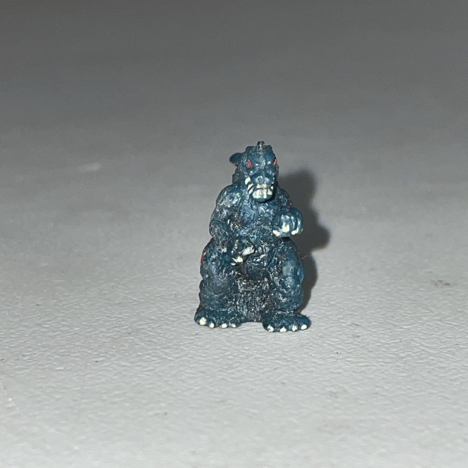 Toho 1994 Mini Miniature Micro Battle 1" Godzilla Figure w/ Red Eyes | eBay