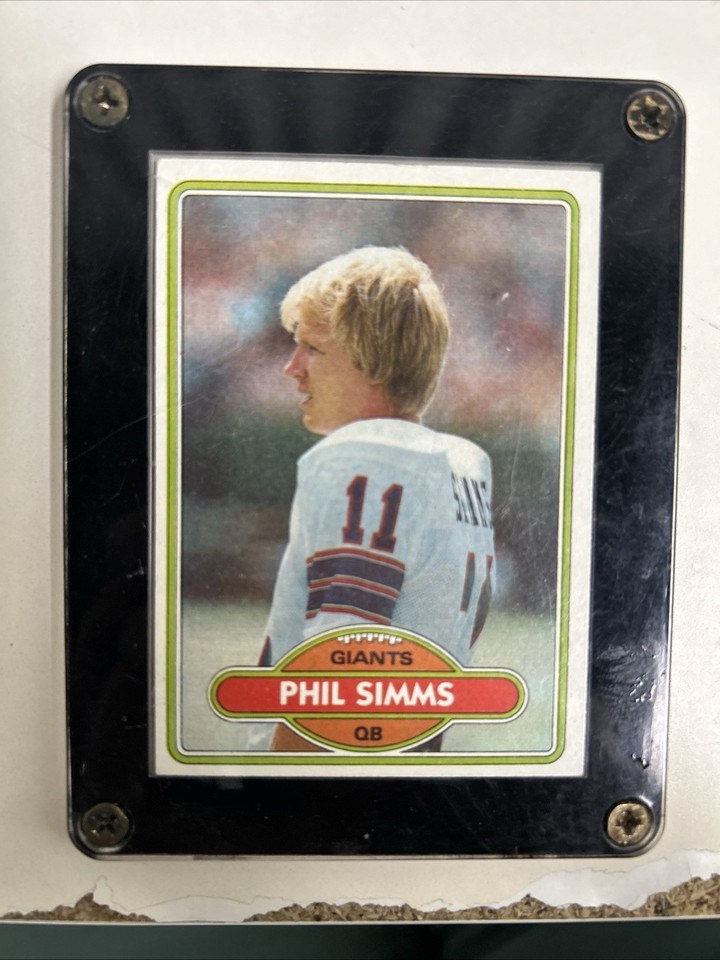 1980 Topps - #225 Phil Simms - Rookie Card (RC) 225 - Mint/Near mint | eBay