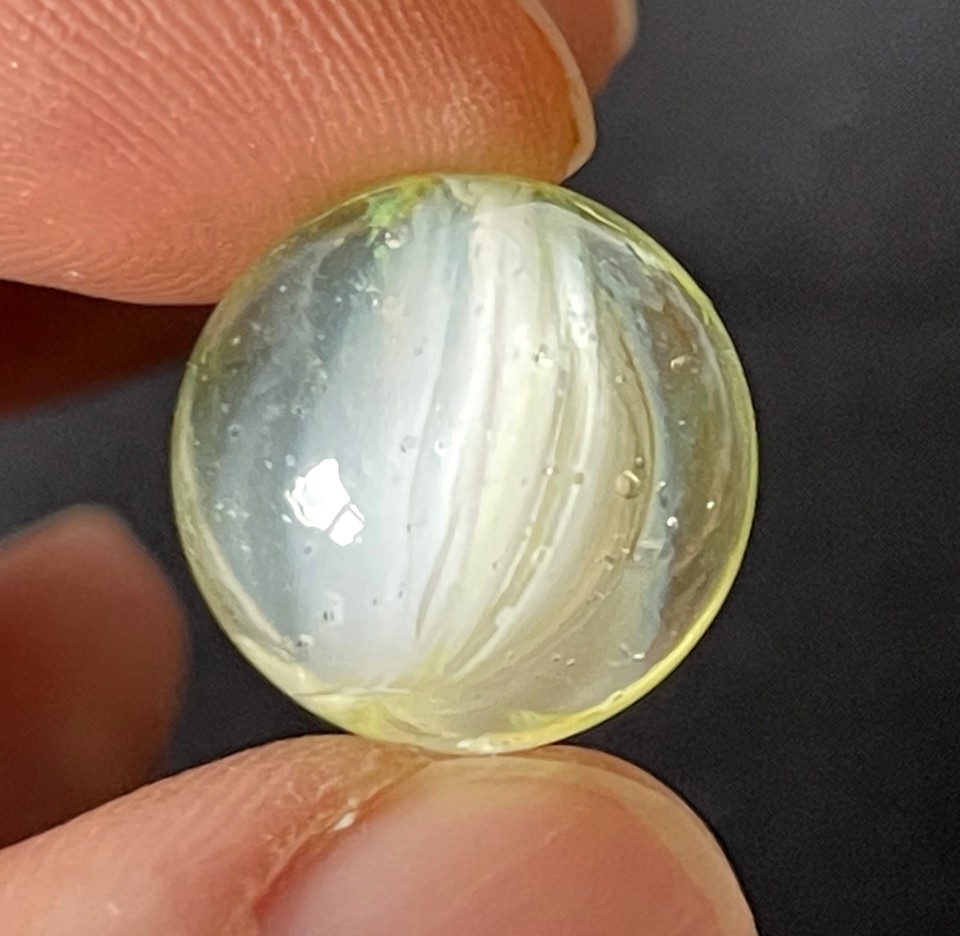 Vintage 16-17mm European Sparkler Machine Made Glass Marble 5/8"-11/16 ...