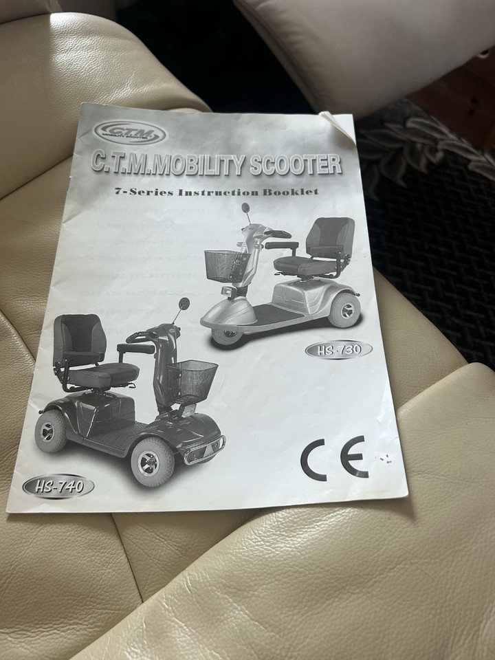 CTM Mobility Scooter 730 | eBay UK