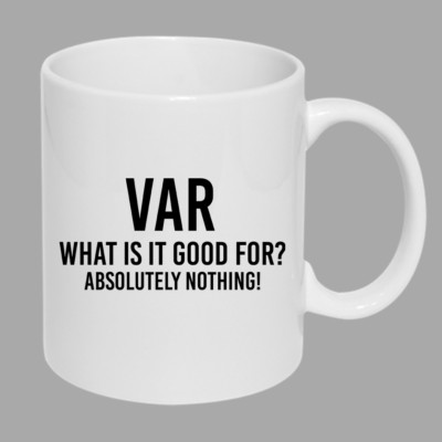 VAR FOOTBALL FUNNY MUG RUDE HUMOUR JOKE PRESENT NOVELTY GIFT CUP | eBay UK