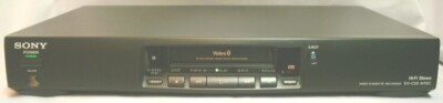 SONY EV-C25 8MM EDITING VCR WRK GREAT FOR 8MM TAPE TO TRANSFER VIDEO TO ...