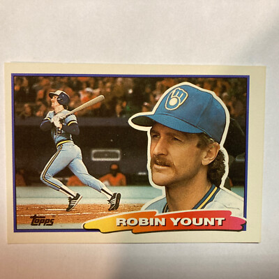 1988 Topps Big Robin Yount Milwaukee Brewers Baseball Card #66 | eBay
