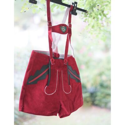 Short 6/7 Âge / 128 IN Cuir Style Tyrolien Bavarois | eBay