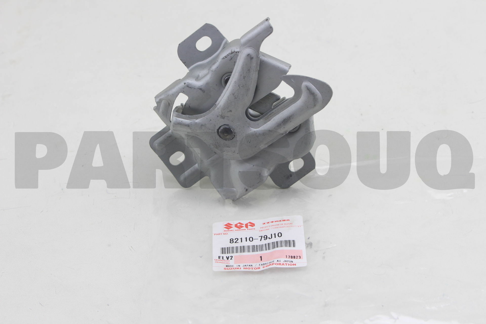 Genuine Suzuki Hood Latch 8211079J10 82110-79J10 | Gray | OE | Aluminum ...