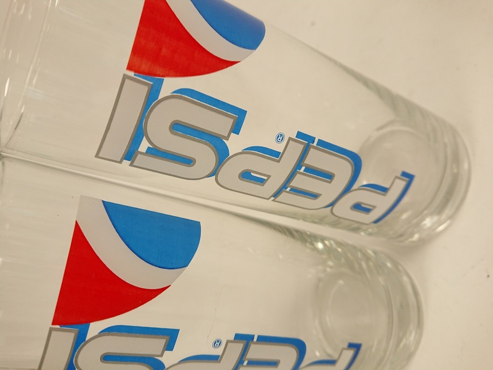 Vintage Pepsi Logo Glass Set of 3 - Rare Collectible Drinkware | eBay