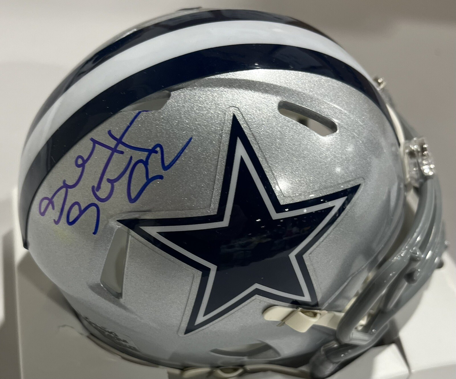 Tony Tolbert Dallas cowboys Autographed Mini Helmet Tristar Holo | eBay