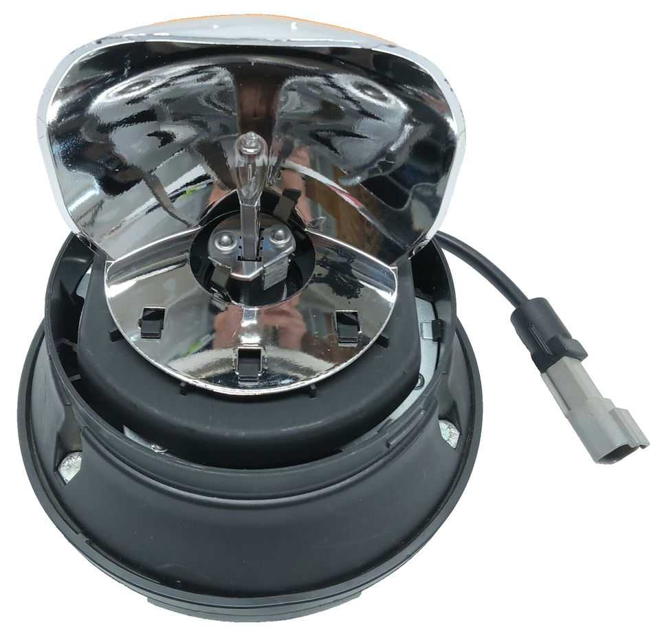 Amber Rotating Strobe Lamp Industrial Equipment Bolt-On, Cobo 12V 55W ...