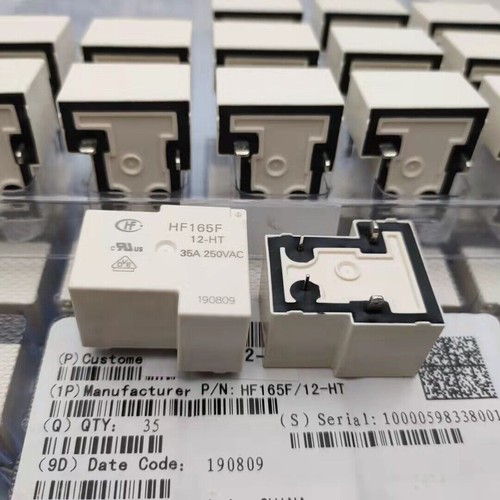 1pc HF165F-12-HT Power Relay 12VDC 4Pin 35A 250VAC #A6-22 | eBay