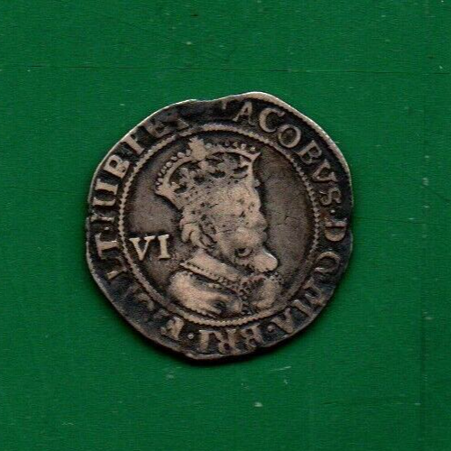 1624 England James I sixpence hammered coin | eBay
