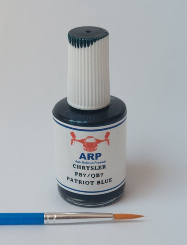 For CHRYSLER Code PB7/QB7 PATRIOT BLUE Touch up Paint + Free Fine ...