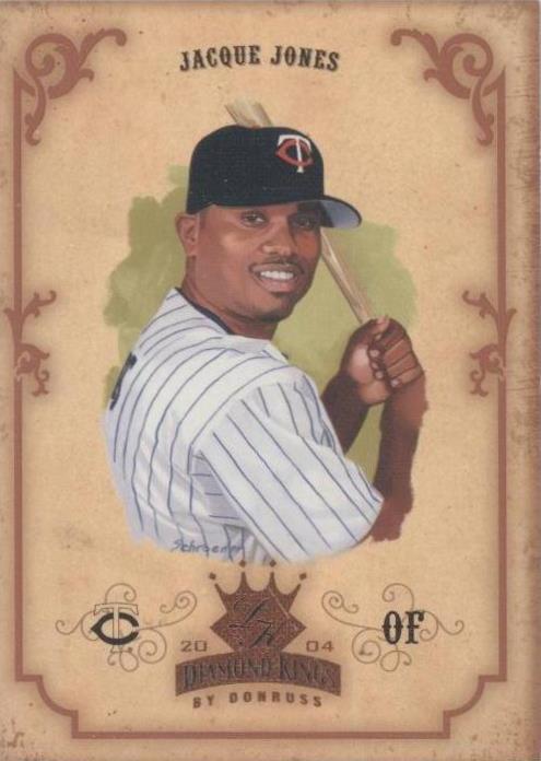 2004 Donruss Diamond Kings - Jacque Jones #142 Bronze /100 for sale ...