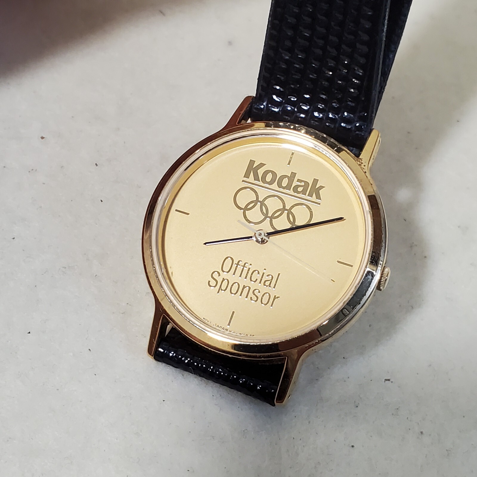 Vintage Kodak V515-8A00 Official Sponsor Olympic Commemorative Watch ...