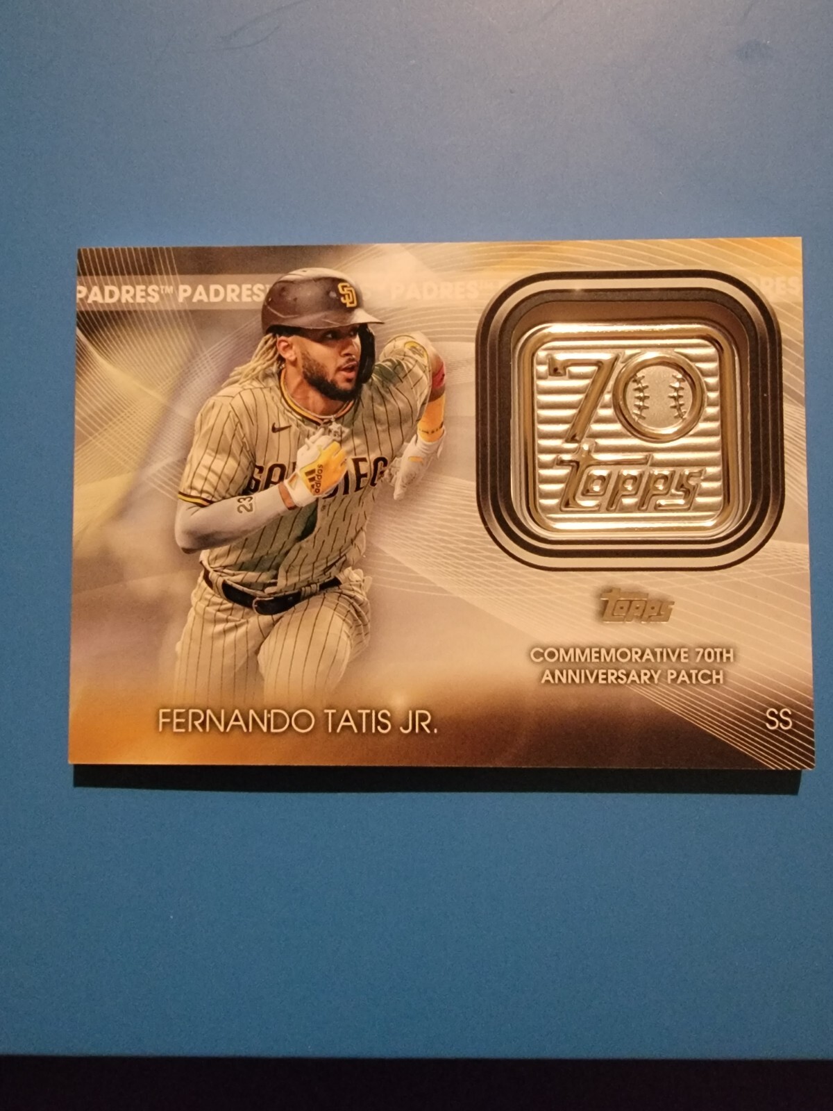 2021 Topps - Topps 70th Anniversary Manufactured Logo Patches Series 2 ...