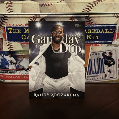 2025 Topps Series 1 Celebration - Randy Arozarena Gameday Drip #GD-22 ...