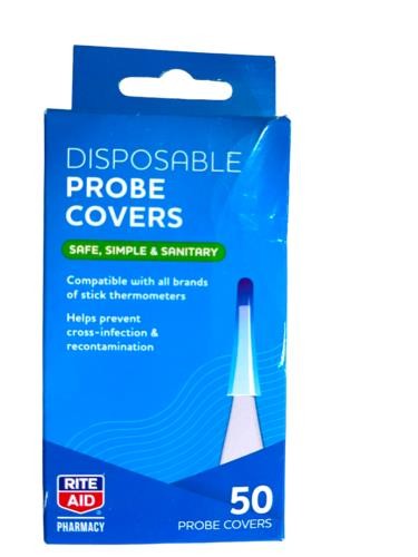Disposable Probe Covers for Oral Thermometer and Rectal Thermometer, 50 ...