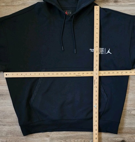Nike Jordan 23 Engineered For Flight Pullover Hoodie Black Size 2XL ...