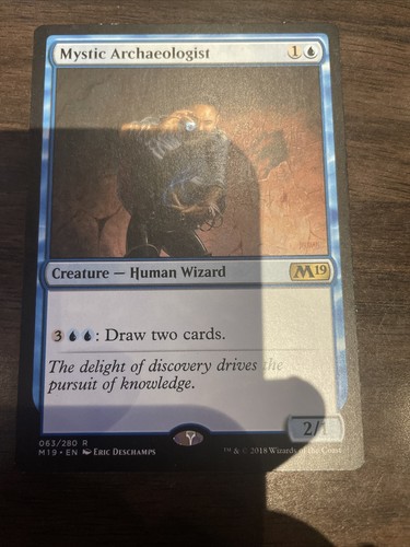 Mystic Archaeologist [Core Set 2019] Magic MTG NM | eBay