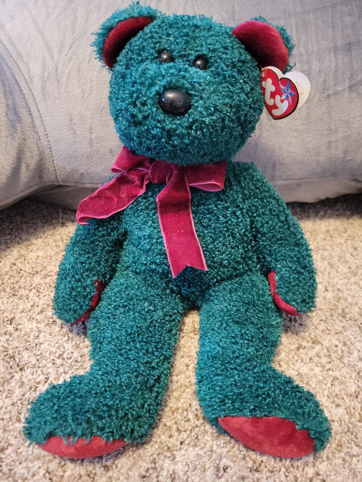 TY Beanie “The Beanie Buddies Collection” Christmas 2001 Holiday Teddy ...