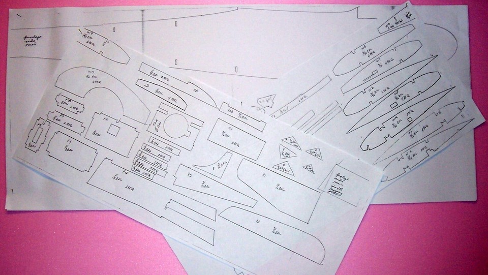 Sterling MAMBO PLANS & PATTERNS a Mighty Mambo Reduced to 48" RC Model ...