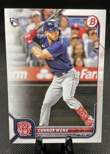 2022 Bowman #82 Connor Wong RC - Boston Red Sox | eBay