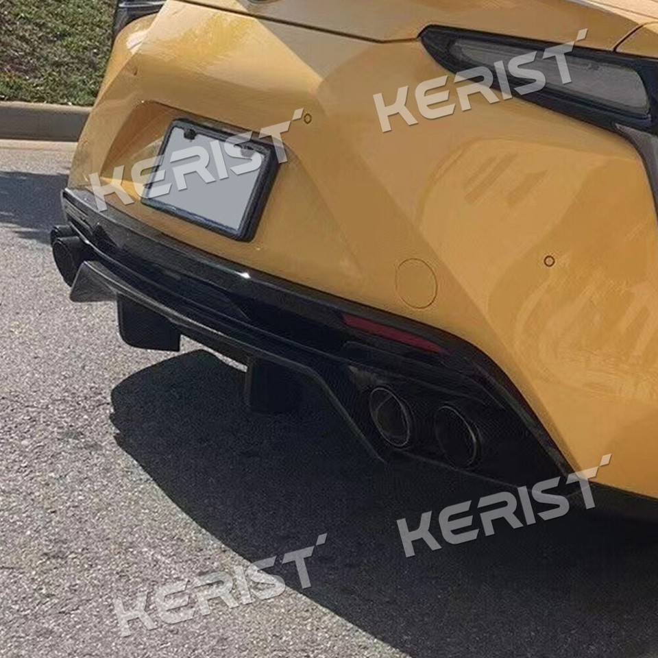 For 2017-2023 Lexus LC500 LC500H Carbon fiber Rear 3PCS Diffuser ...