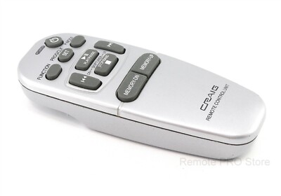 CRAIG CM402 Mini Audio System GENUINE Remote Control | eBay