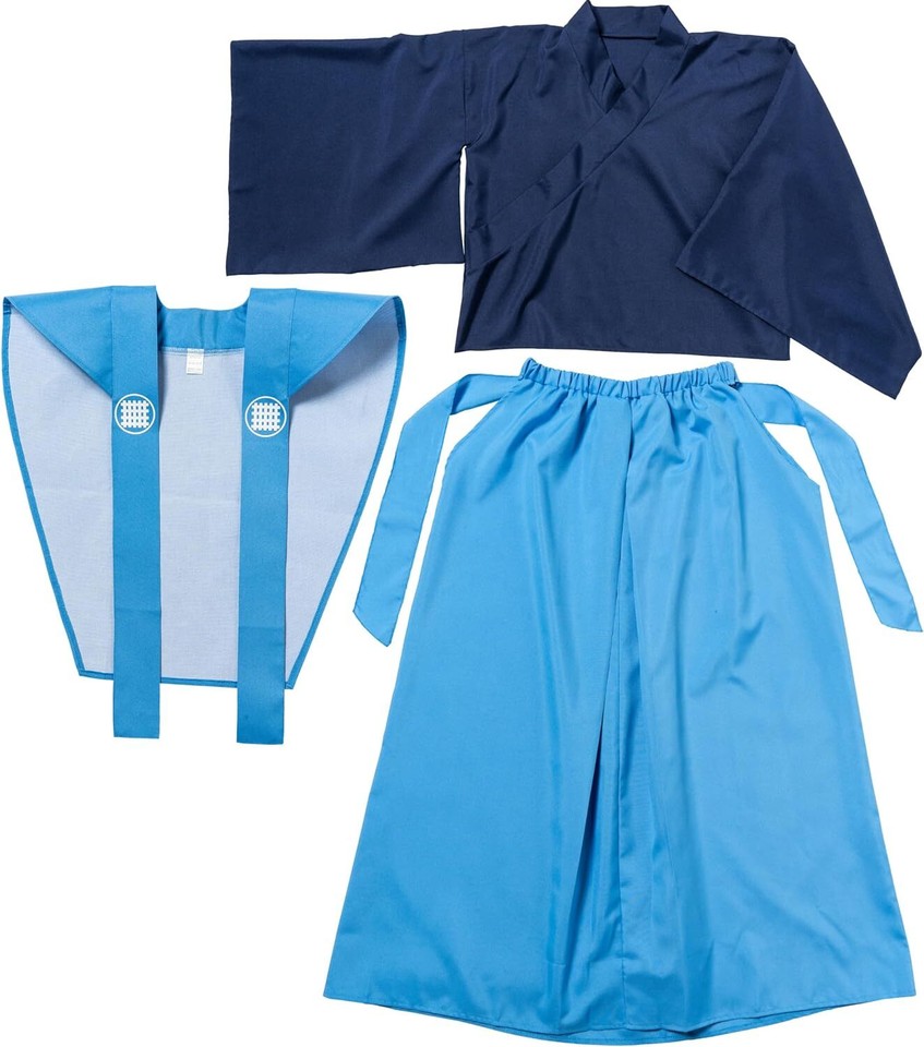 Japanese Men's Kimono Samurai Bushi costume Bugyo Hakama Cosplay Set | eBay