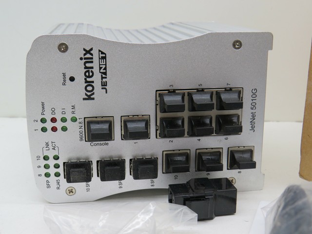 Korenix JetNet 5010G Industrial 7 3g Gigabit Managed Ethernet Switch ...