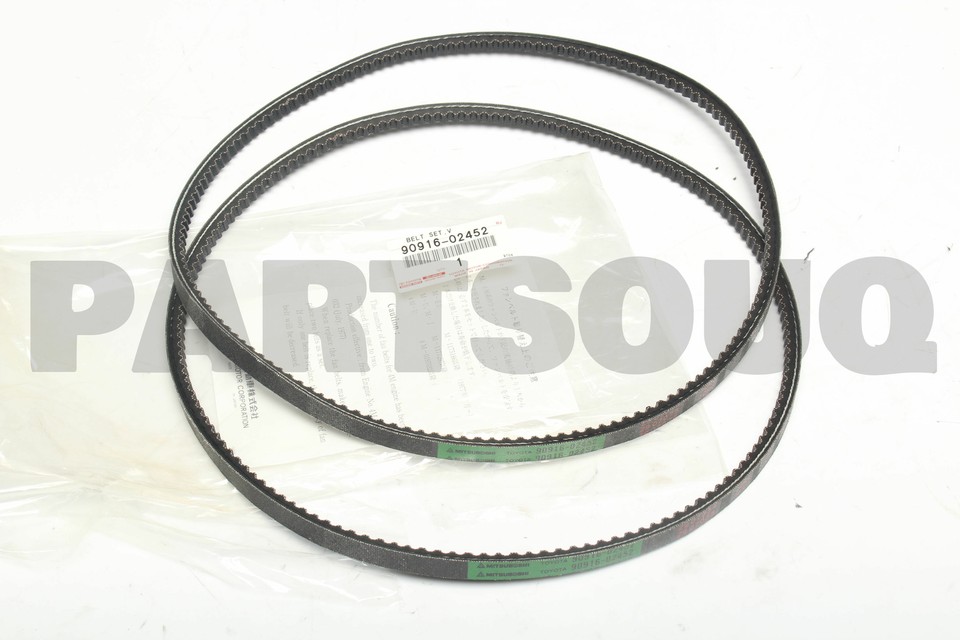9091602452 Genuine Toyota BELT, V(FOR FAN & ALTERNATOR) 90916-02452 ...