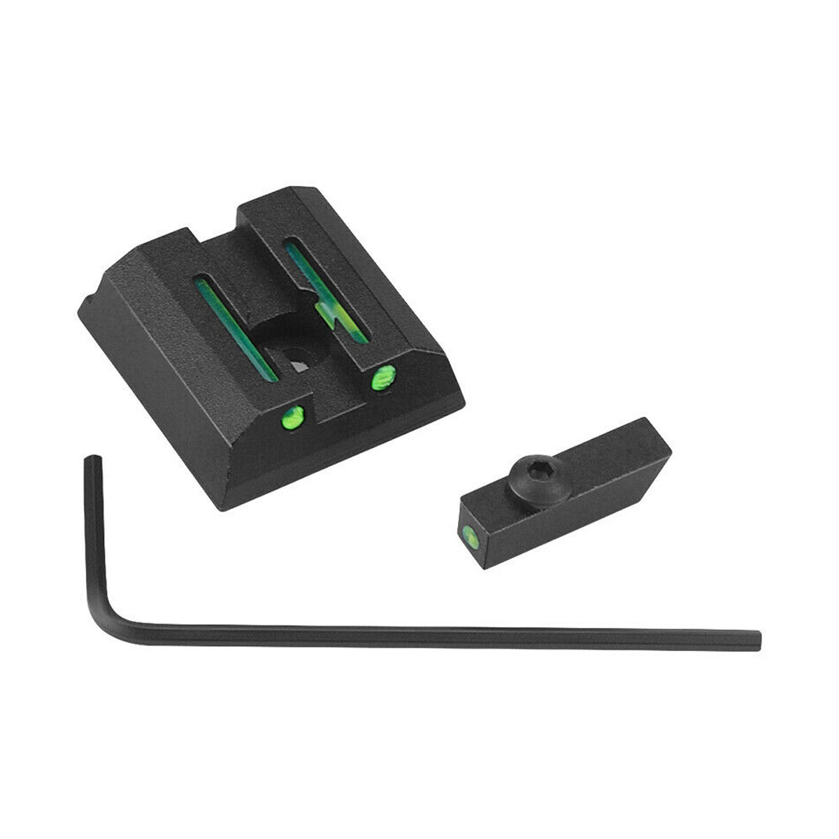 Fiber Optic 3 Dot Sights Front Rear Red Green Dot for Taurus G2C G2S G3 ...