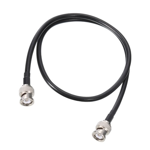 RG58 Coaxial Câbles BNC Mâle ver BNC Mâle Bas Câble 2Ft Noir 1pcs 732324978283 | eBay