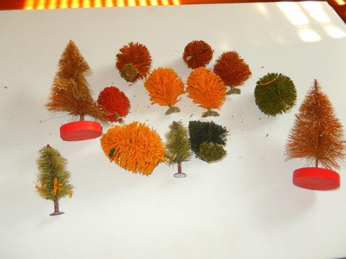 ASSORTED TREES -13 PIECES - ALL SCALES - GOOD- L243 | eBay