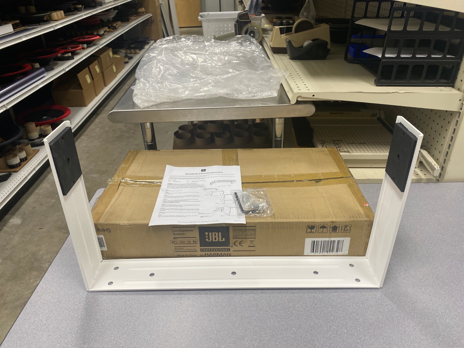 JBL+U+BRACKET+FOR+SPEAKER+AC266+AC299+-+MTU-266-99-WH+VINTAGE for sale ...