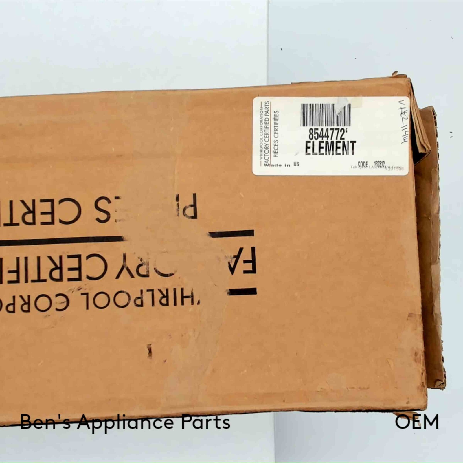 BRAND NEW OEM WP8544772 WHIRLPOOL ELEMENT H-028 APS | eBay