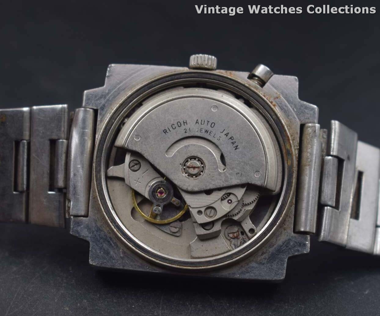 Ricoh-R-31 Automatic Non Working Watch Movement For Parts And Repair O ...