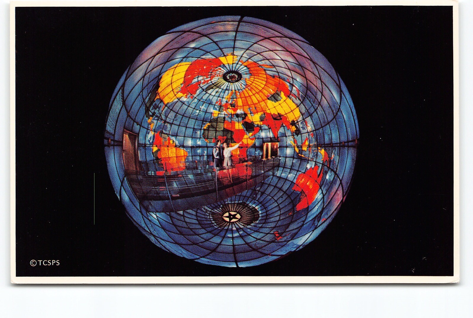 Mapparium Christian Science Publishing Boston MA Chrome Postcard Vtg ...