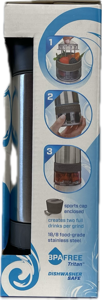 Aqua Zinger Flavor Infuser Flavored Water Fresh Fruit By Zing Anything ...